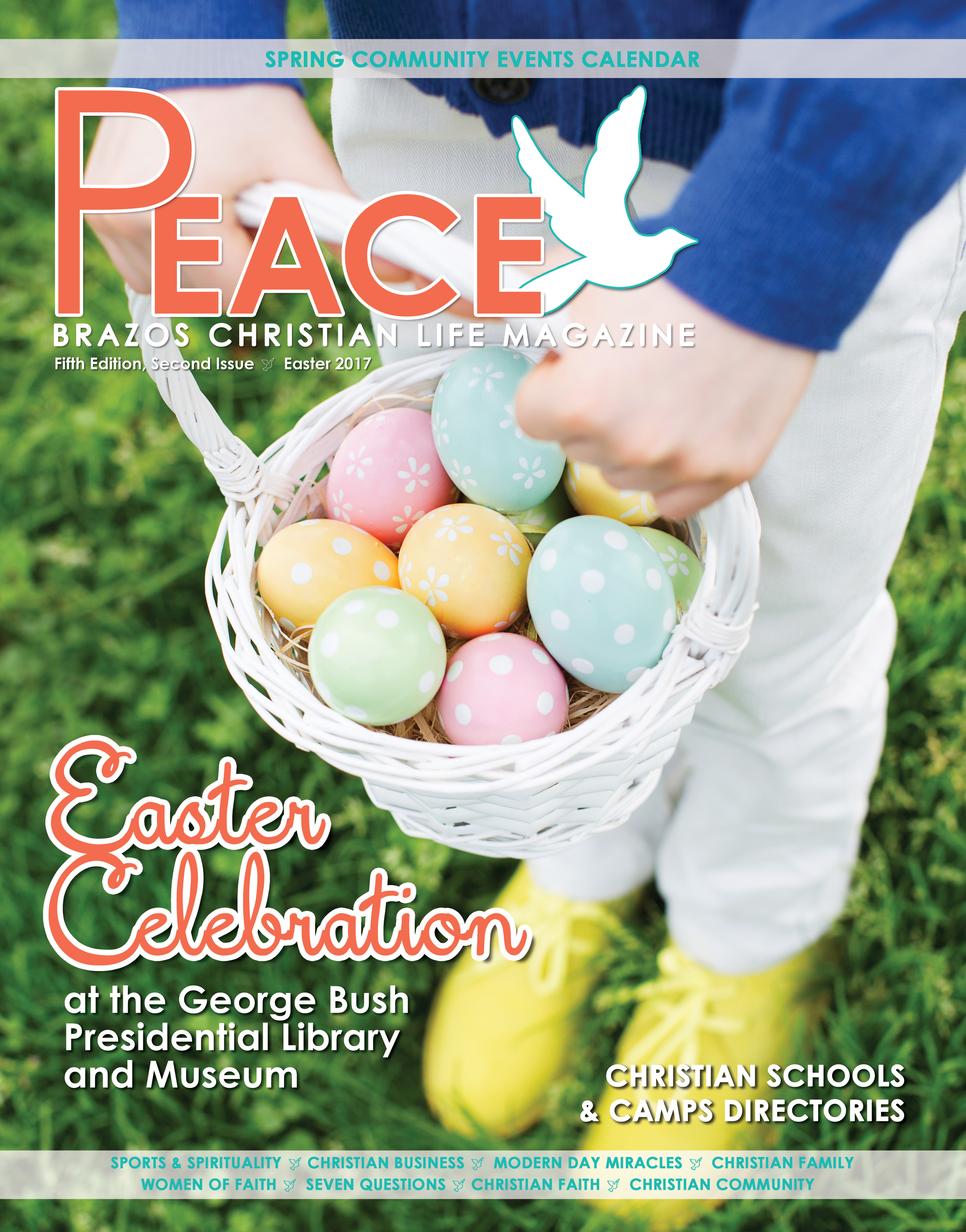 Peace Brazos Christian Life Magazine - Peace 107:7