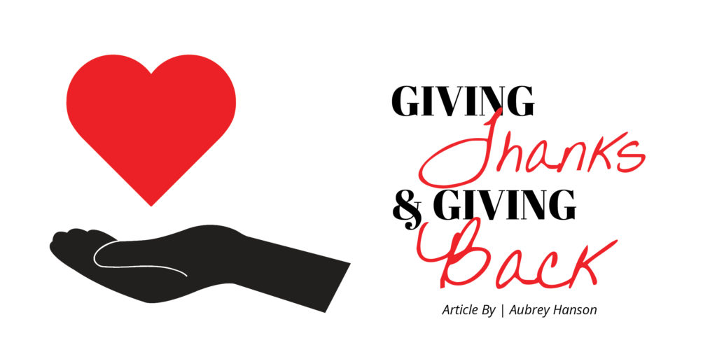 Giving Thanks & Giving Back - Peace 107:7